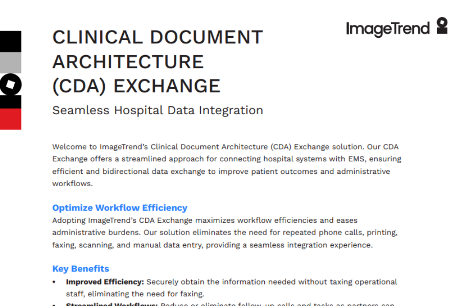 Product Feature Sheets | ImageTrend