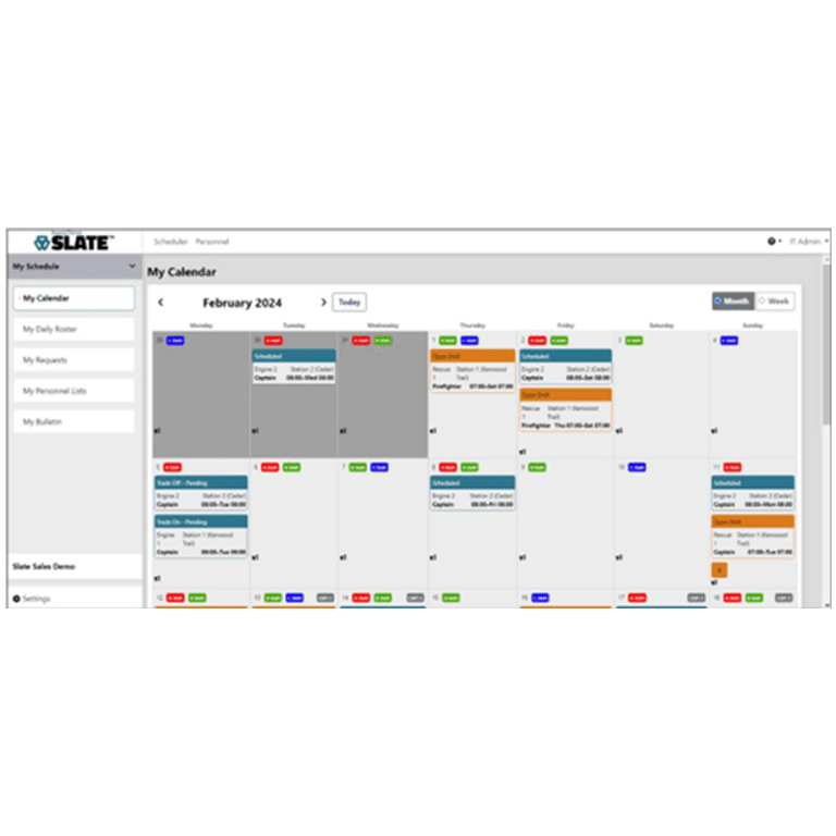 Scheduling Software For EMS & Fire Departments | ImageTrend